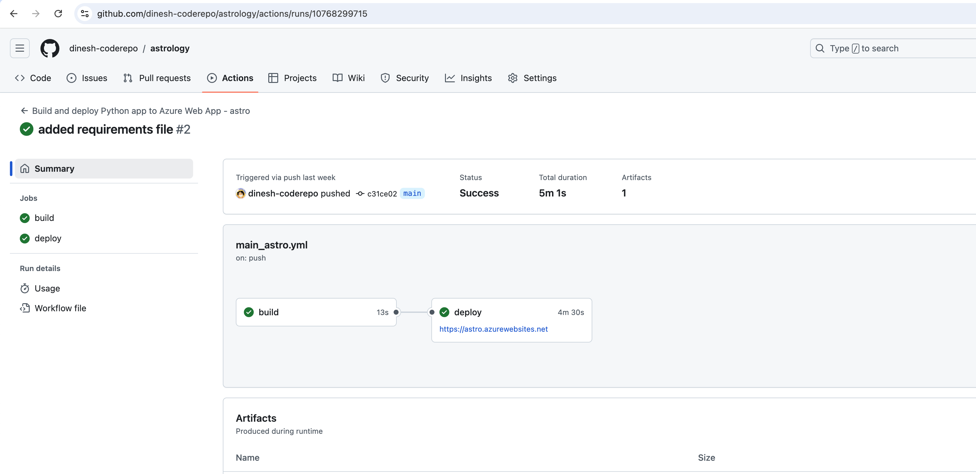 Developing a Astrology webapp version 1.